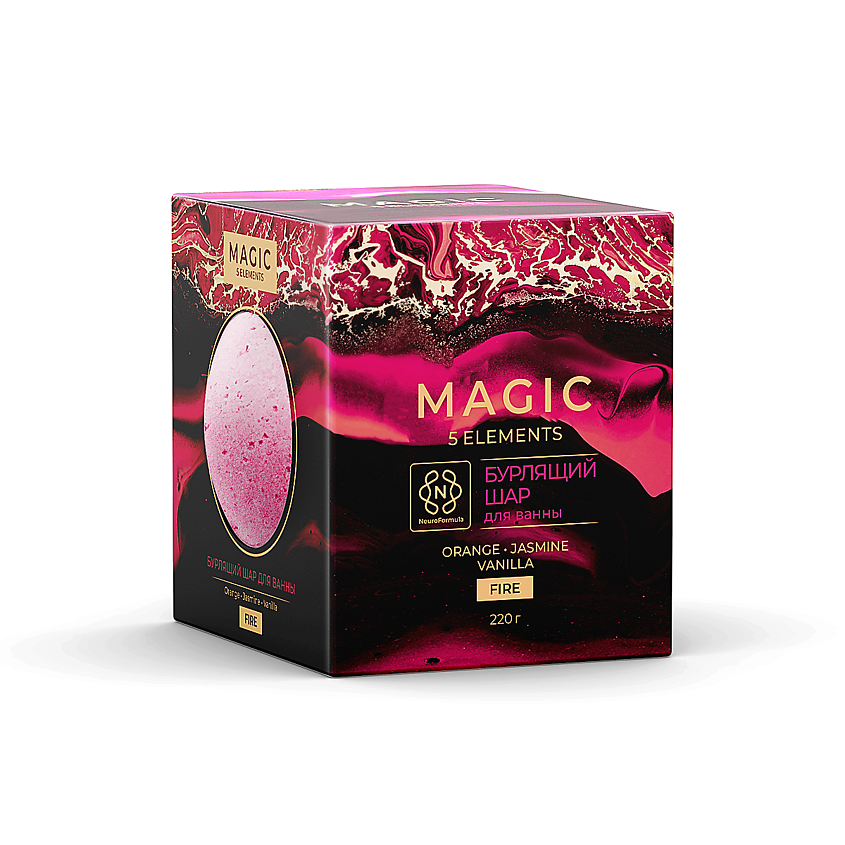 MAGIC 5 ELEMENTS Бурлящий шар с шиммером FIRE купить по низким ценам в ...