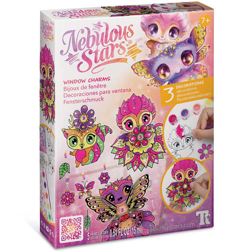 NEBULOUS STARS Серия Hazelia: Набор для творчества "Волшебные витражи ...