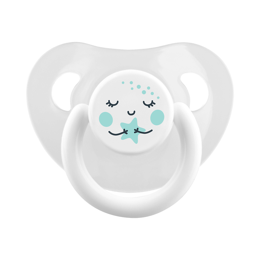 LUBBY Пустышка латексная со скошенным соском just lubby, с рождения, 1 ...