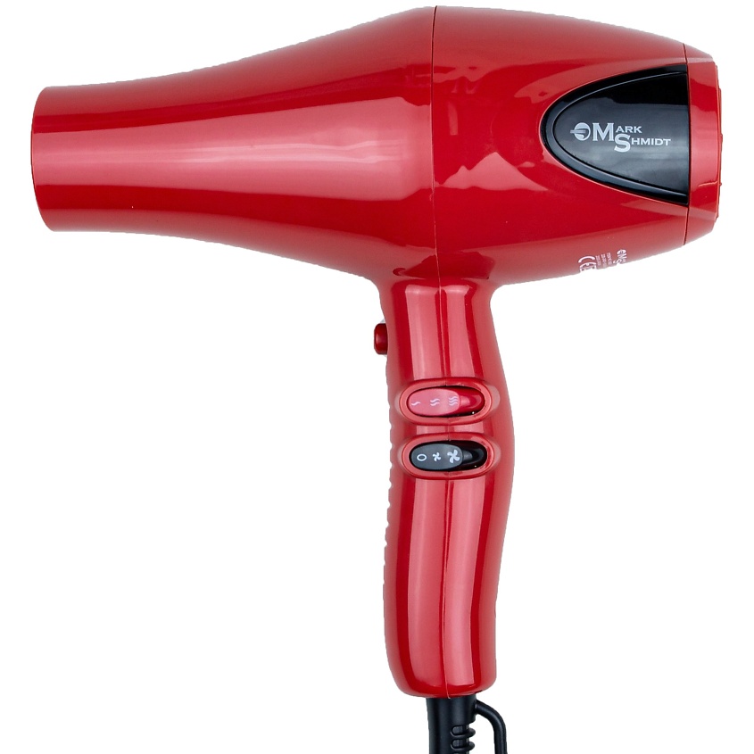MARK SHMIDT Фен для укладки волос профессиональный красный 8828 купить по низким ценам в ЛЭТУАЛЬ