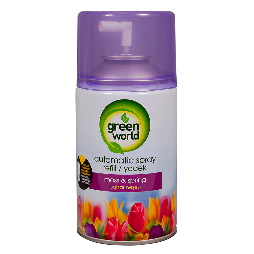 GREEN WORLD Освежитель воздуха (сменный баллон) G Moss&spring купить по ...