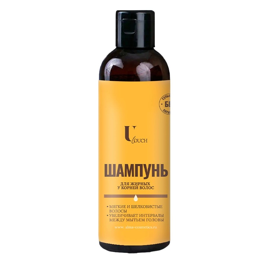 U Touch Шампунь для жирных у корней волос купить по низким ценам в ЛЭТУАЛЬ