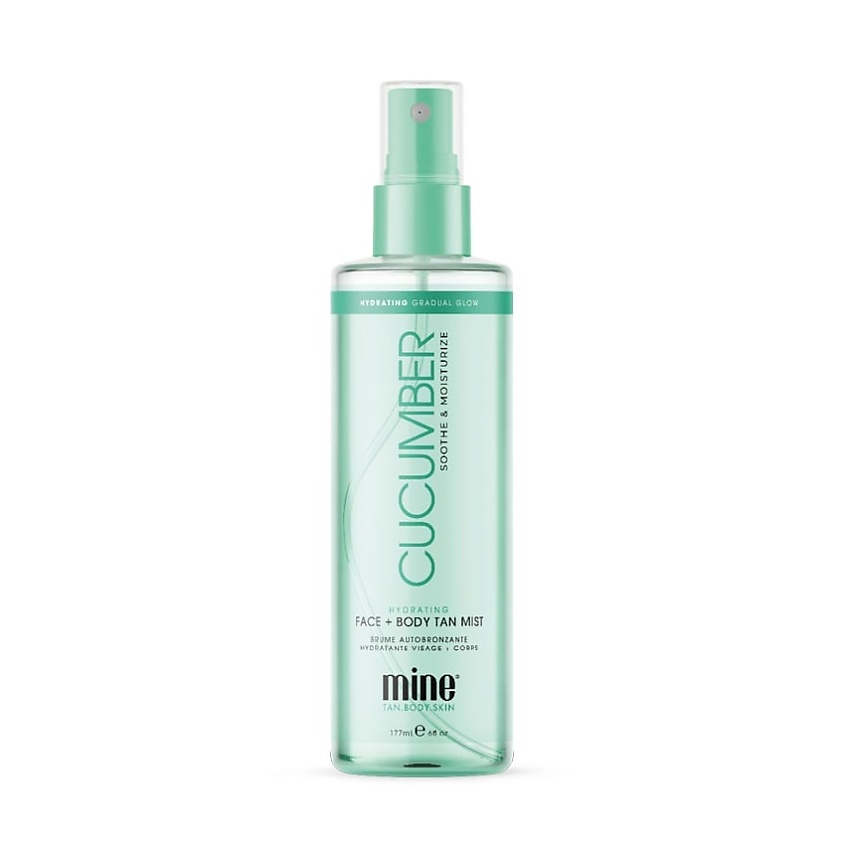 MINETAN Освежающий мист–автозагар для лица и тела Cucumber Hydrating ...