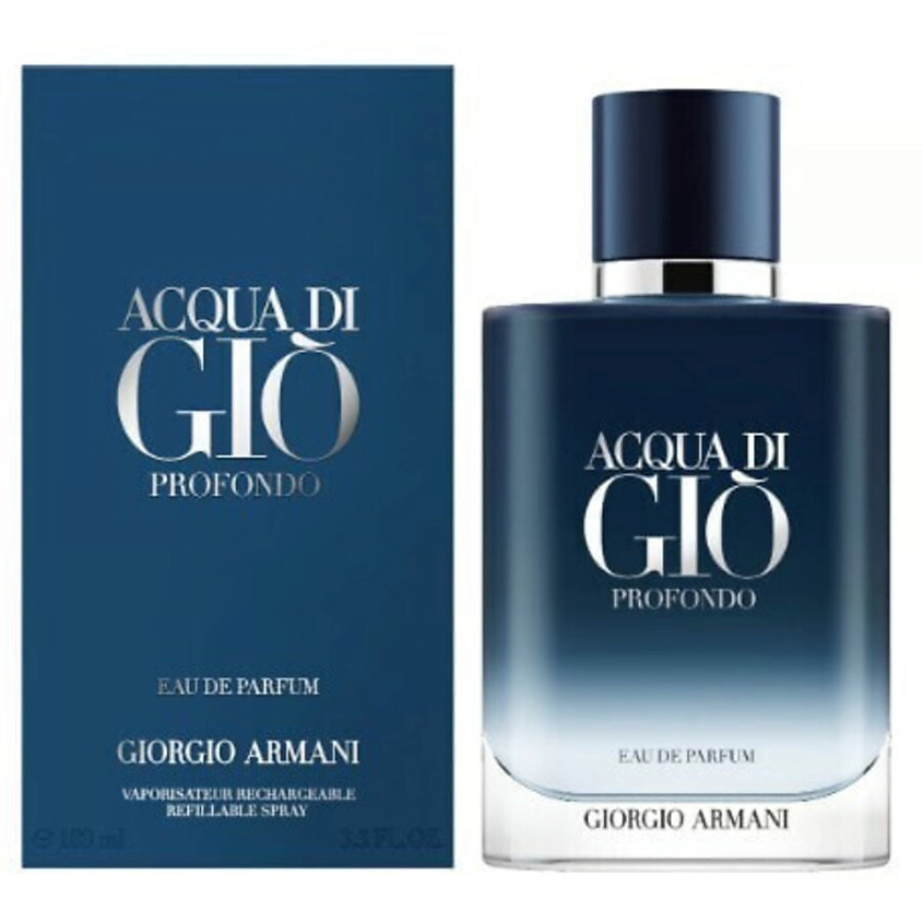 GIORGIO ARMANI Парфюмерная вода Acqua Di Gio Profondo, перезаполняемый ...