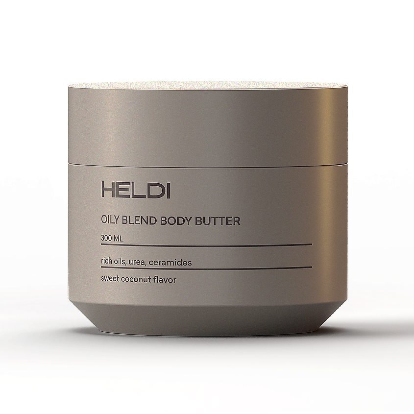 HELDI Крем-баттер для тела с церамидами и маслом Ши, аромат Кокоса купить по низким ценам в ЛЭТУАЛЬ