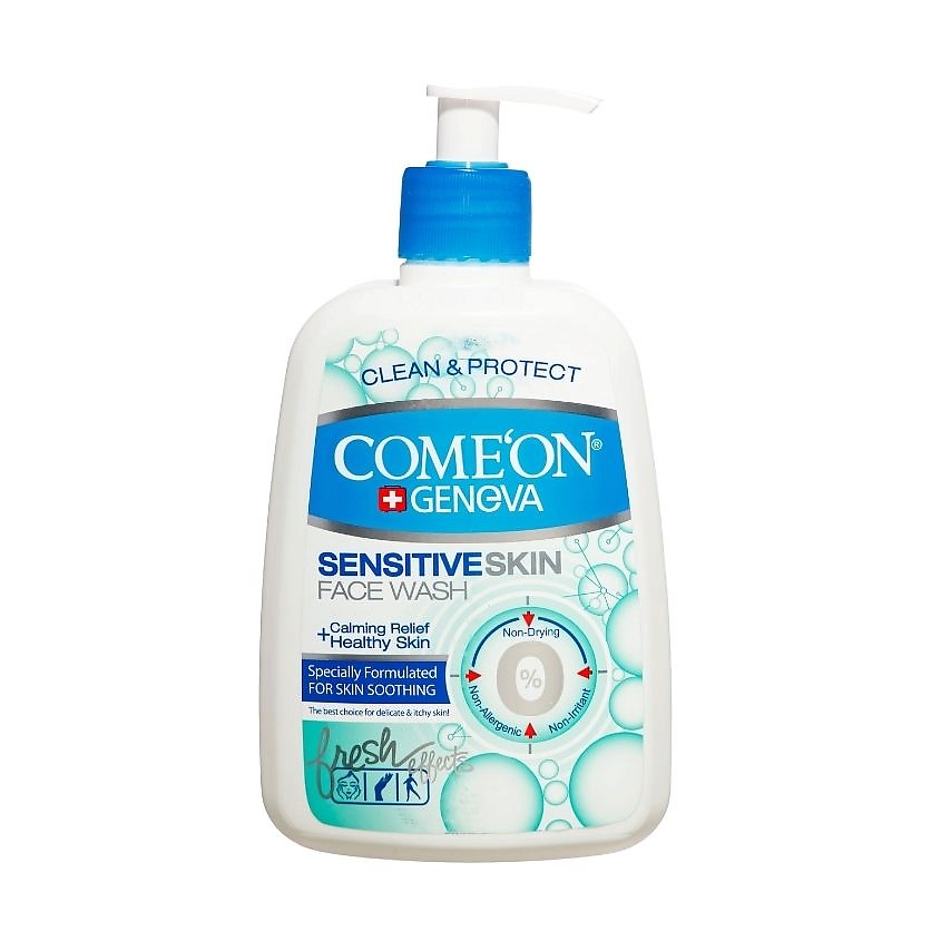 COME'ON Гель для деликатного умывания чувствительной кожи лица ...