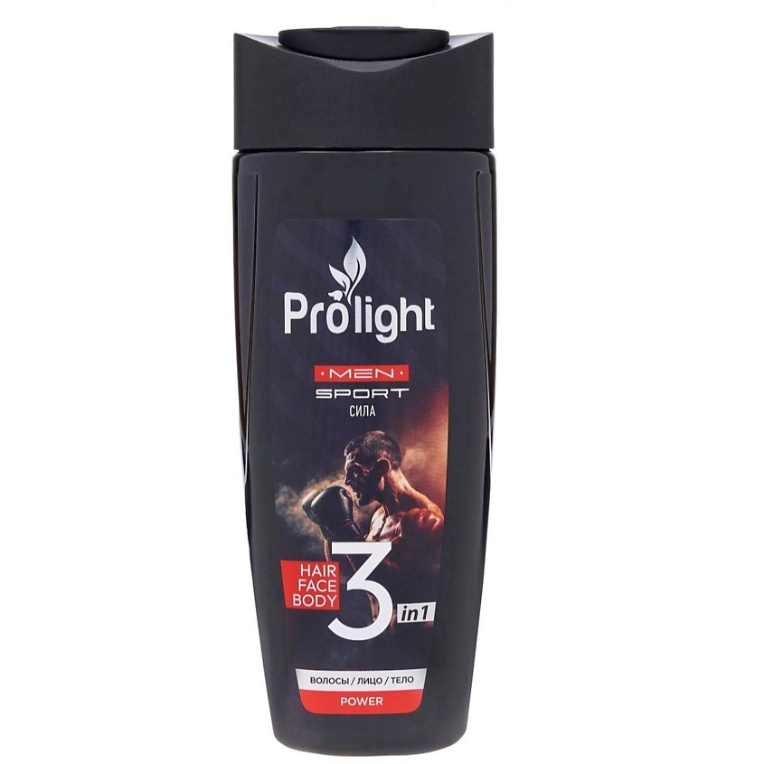 PROLIGHT Мужской гель для душа 3 в 1 сила купить по цене 294₽ в ЛЭТУАЛЬ