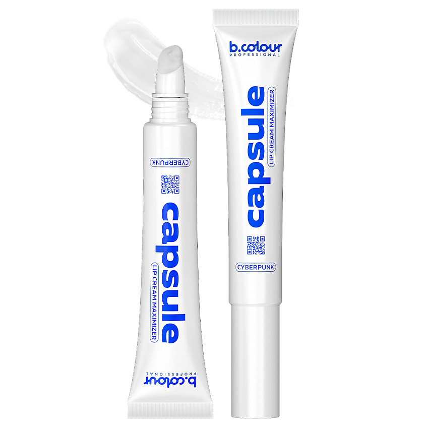 B.COLOUR PROFESSIONAL Блеск для губ увеличивающий прозрачный, плампер ...