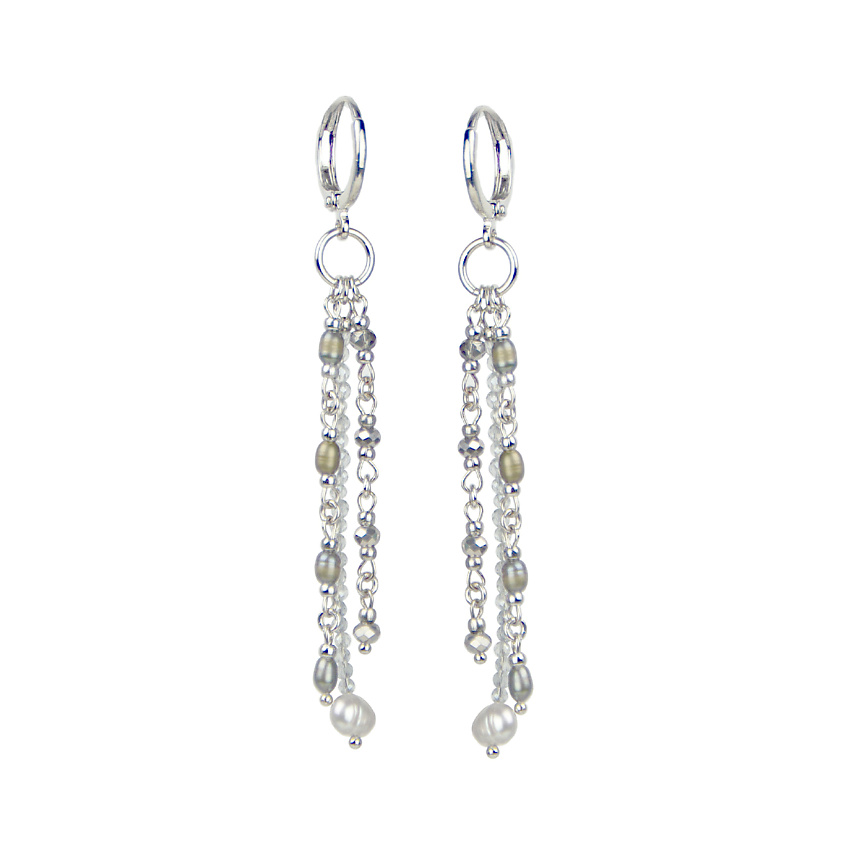 LANZEROTTI Серьги с жемчугом и кристаллами купить по низким ценам в ЛЭТУАЛЬ