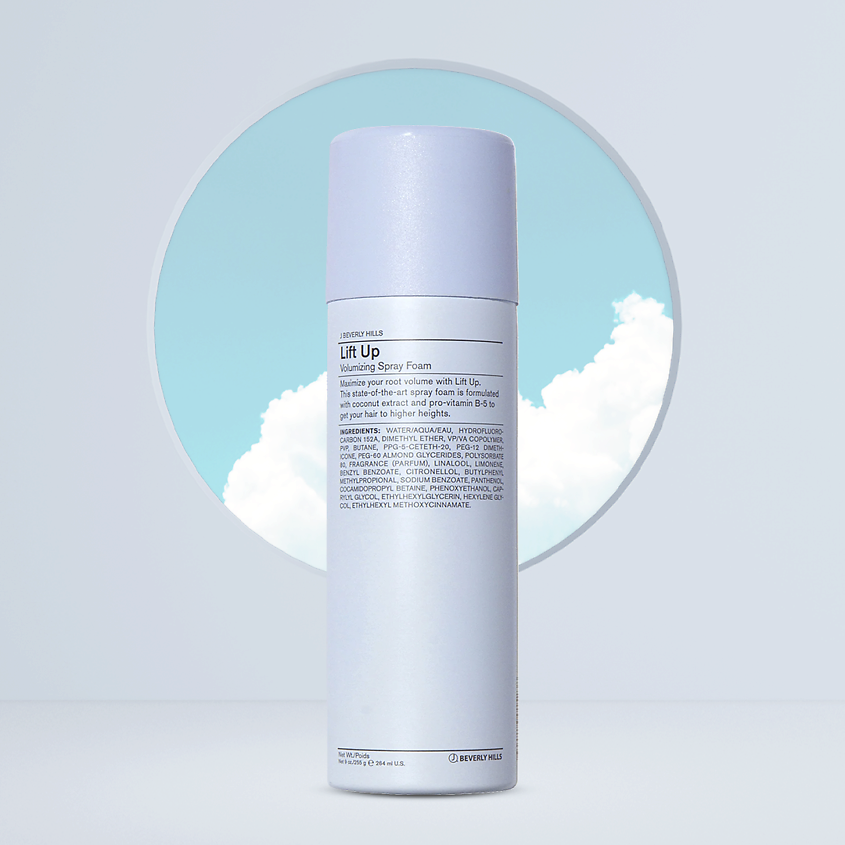 J BEVERLY HILLS Спрей-мусс для прикорневого объема Lift Up Volumizing ...