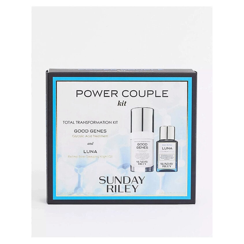 SUNDAY RILEY Набор средств для лица Power Couple Total Transformation ...