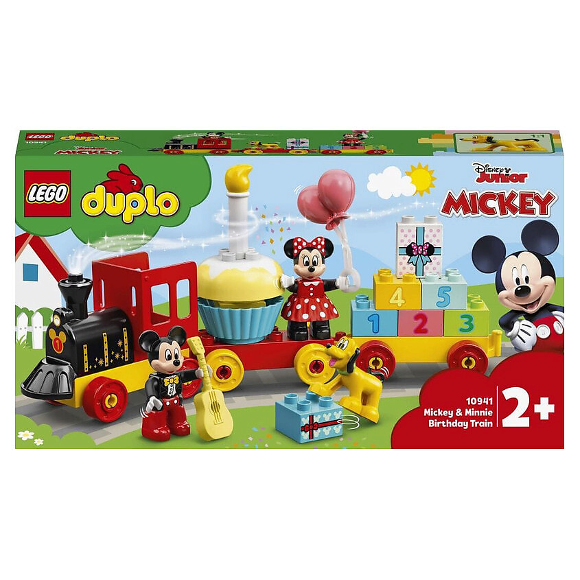 LEGO Конструктор Duplo 10941 Поезд на день рождения Микки и Минни, 1 шт ...