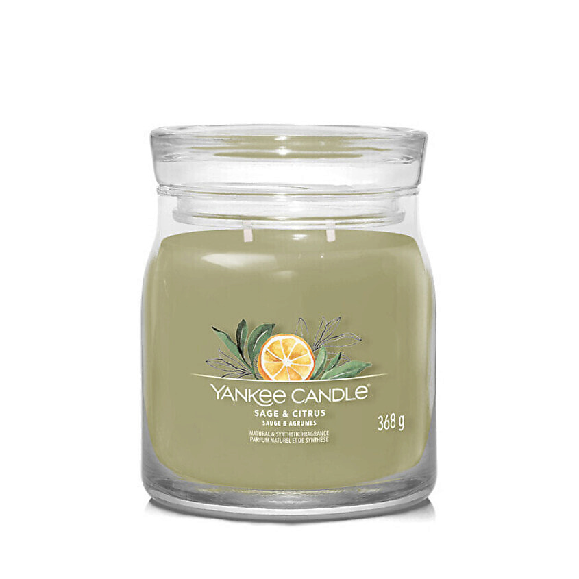YANKEE CANDLE Ароматическая свеча Sage & Citrus купить по низким ценам ...