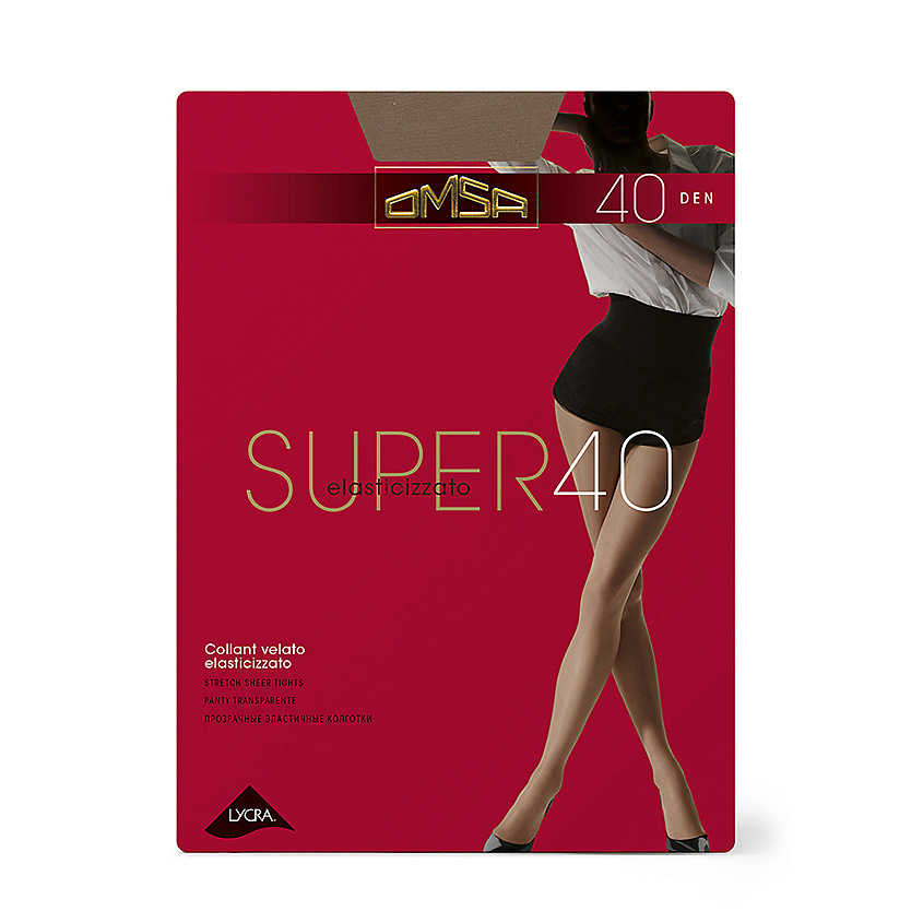OMSA Колготки 40 ден SUPER Daino, Daino 2 размер купить по низким ценам в ЛЭТУАЛЬ
