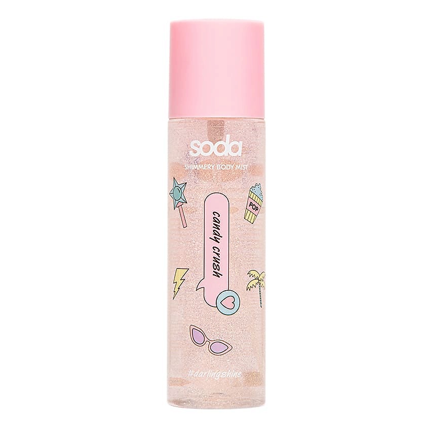 SODA Парфюмированный мист для тела SHIMMERY BODY MIST 101 #darlingshine ...