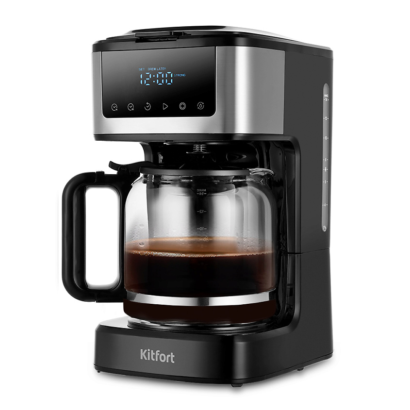 KITFORT Кофеварка КТ-7181 купить по цене 3210₽ в ЛЭТУАЛЬ