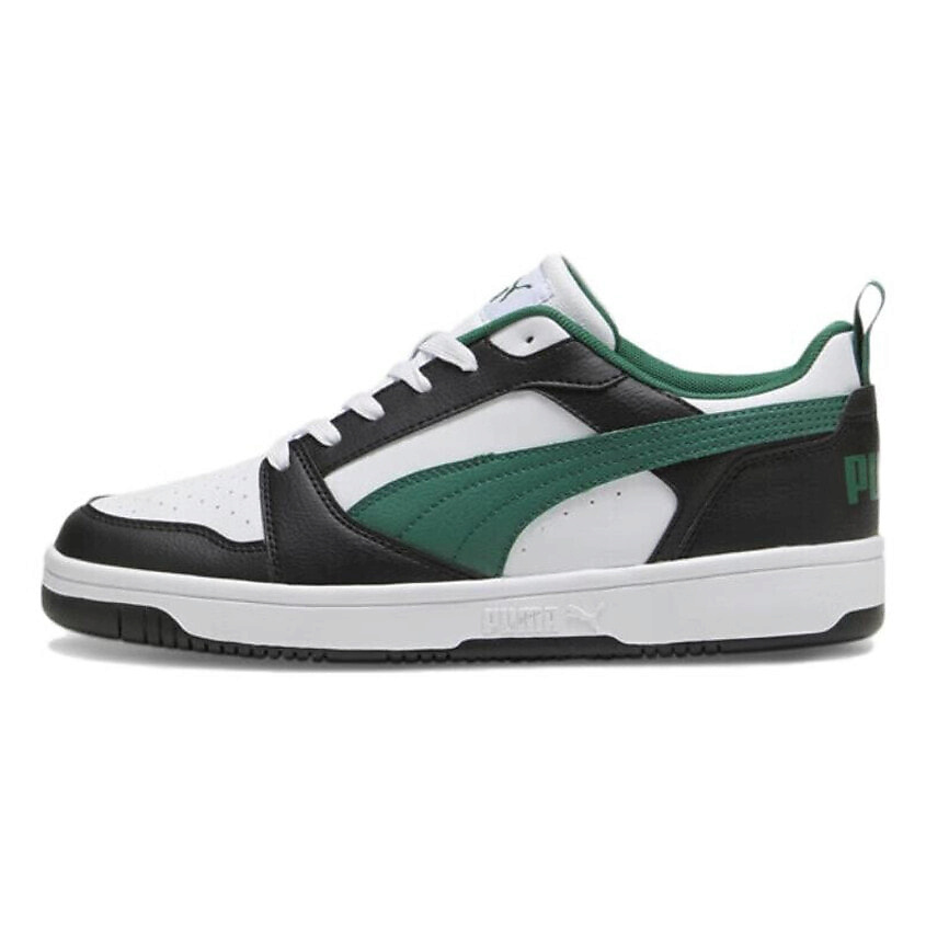 PUMA Кроссовки Rebound V6 Low White Black Green купить по цене 6216₽ в ...