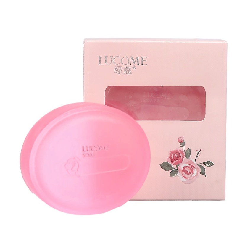 LUCOME Мыло с маслом шиповника и эфирным маслом розы, маслами ши и ...