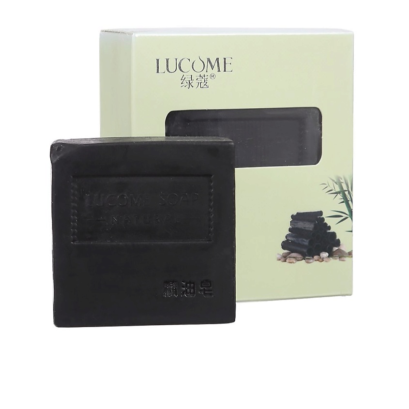 LUCOME Мыло с бамбуковым углем и эфирным маслом чайного дерева, маслами ...