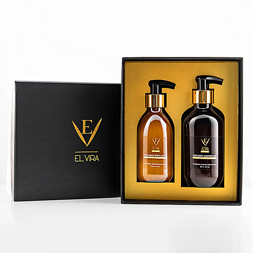 EL'VIRA Набор косметики для тела мужской подарочный "Brutal Tabacco ...