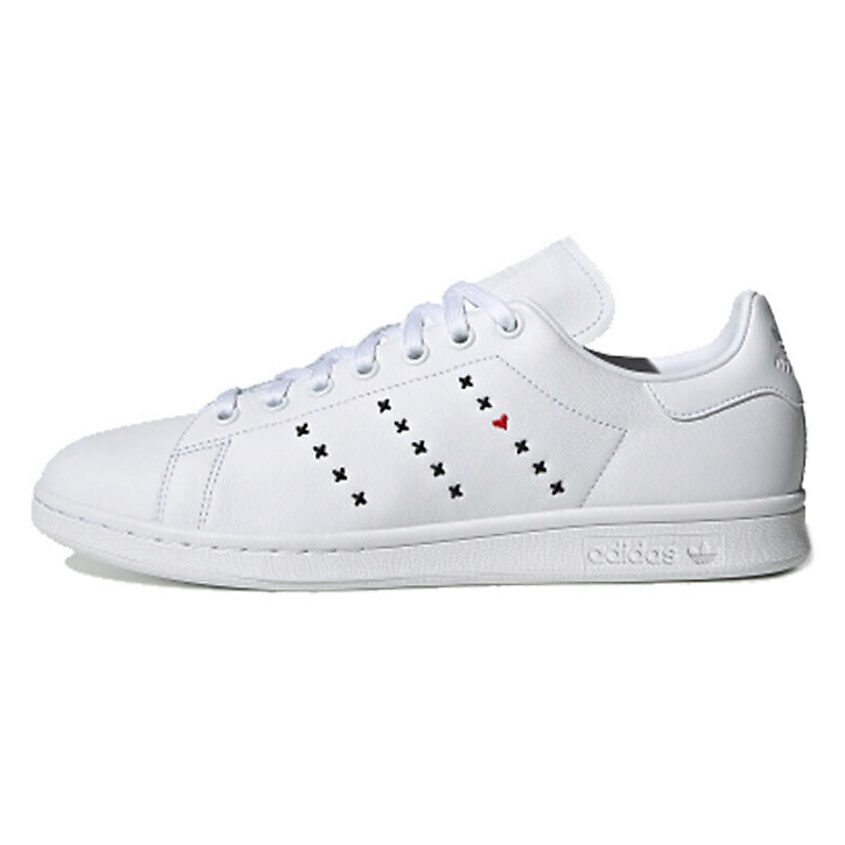 ADIDAS ORIGINAL Кроссовки Stan Smith Heart Stripe Black купить по цене ...