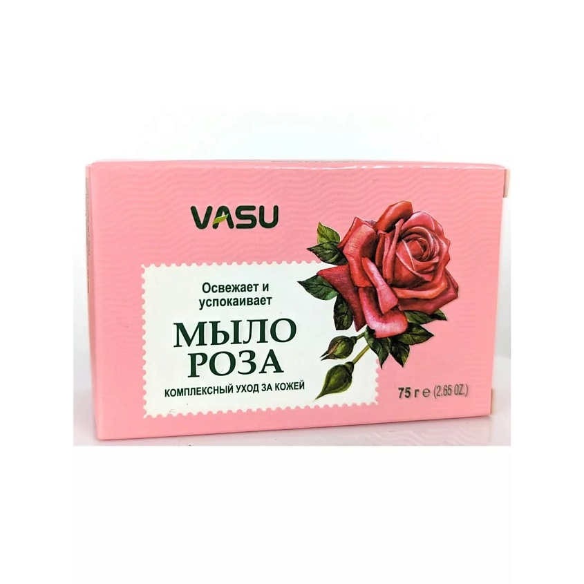 VASU Мыло роза свежесть и расслабление (Rose) купить по низким ценам в ...