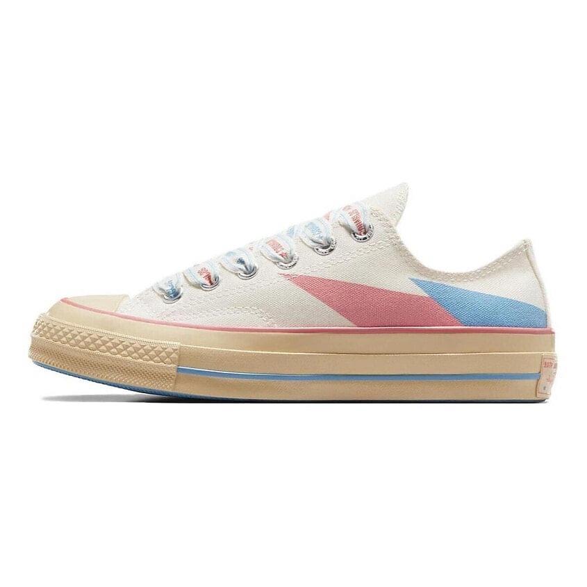 CONVERSE Кроссовки Chuck 70 Low Beige Pink Blue Abstract купить по цене ...