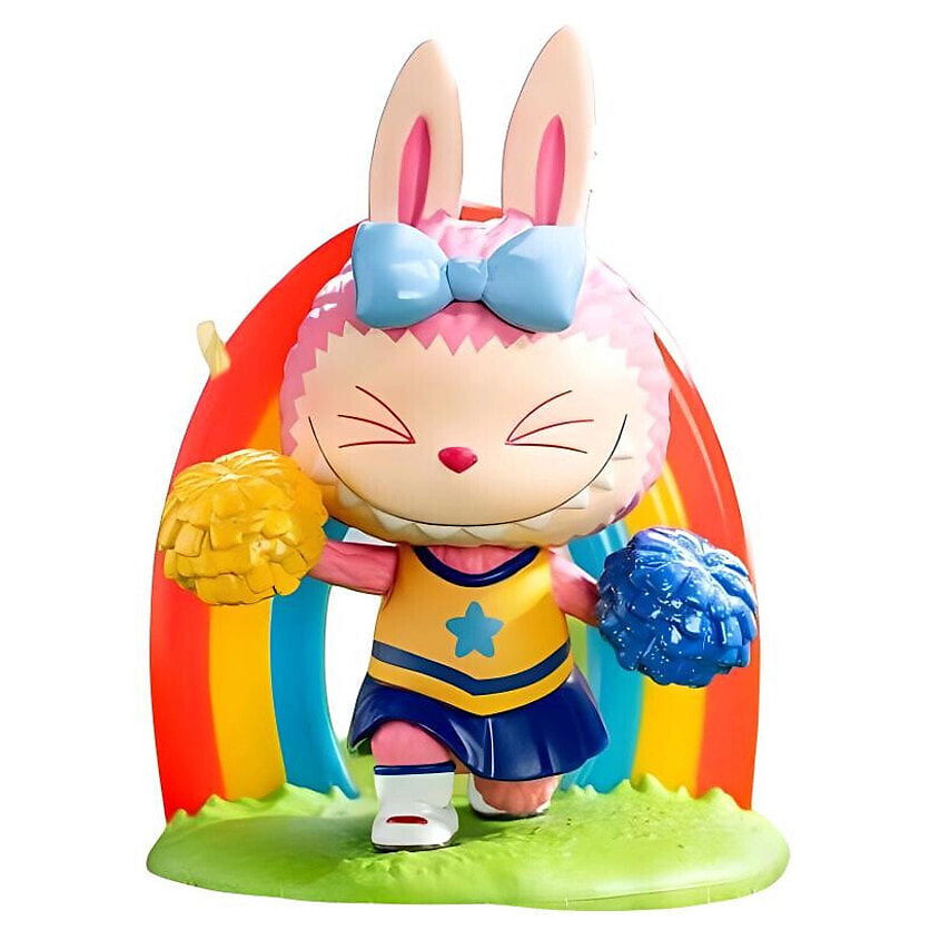 POP MART Фигурка Labubu Cheerleader Captain, 10см купить по цене 8664 ...