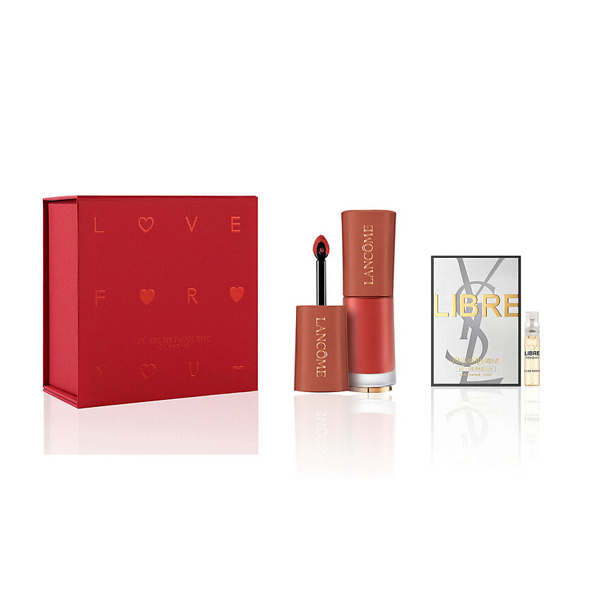 LANCOME Подарочный набор L’Absolu Rouge Intimatte & YSL Libre купить по ...