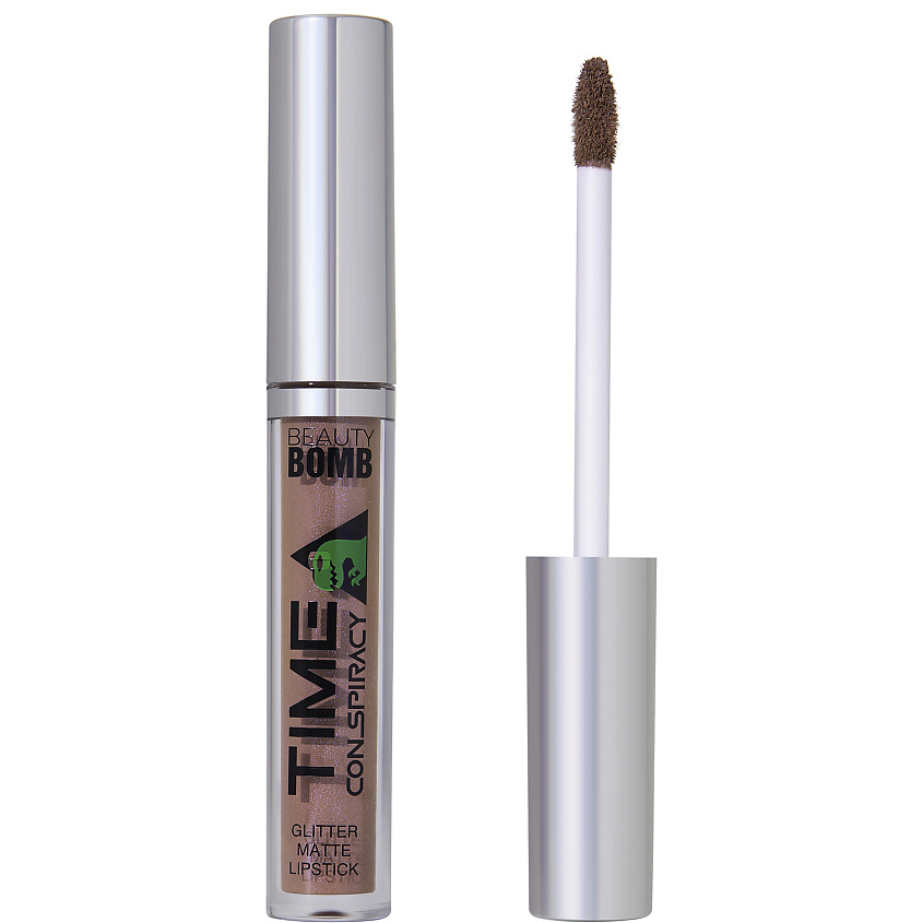 BEAUTY BOMB Матовая помада с глиттером Time Conspiracy Glitter Matte ...