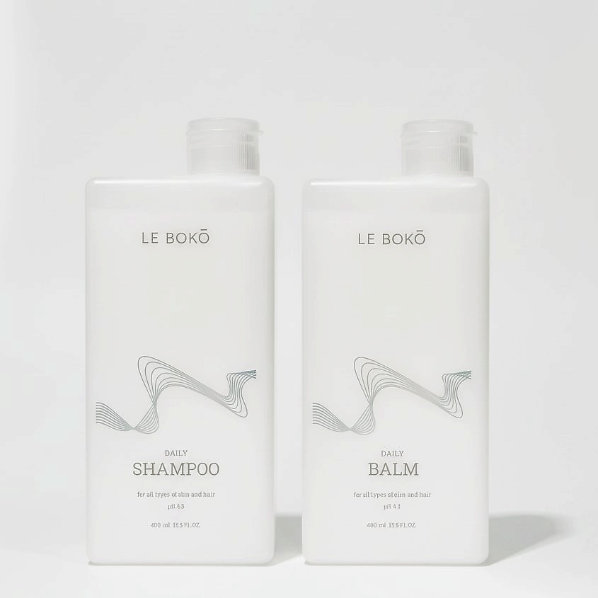 LE BOKO Набор шампунь и бальзам DAILY USE SHAMPOO + BALM купить по цене ...