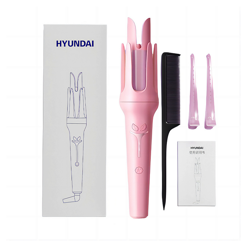 HYUNDAI Автоматическая плойка для крупных локонов HD-391 Magic Tool ...