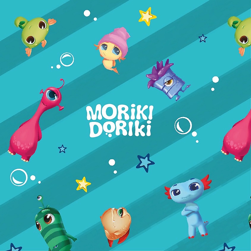MORIKI DORIKI Упаковочная бумага Морики Тим купить по цене 189₽ в ЛЭТУАЛЬ