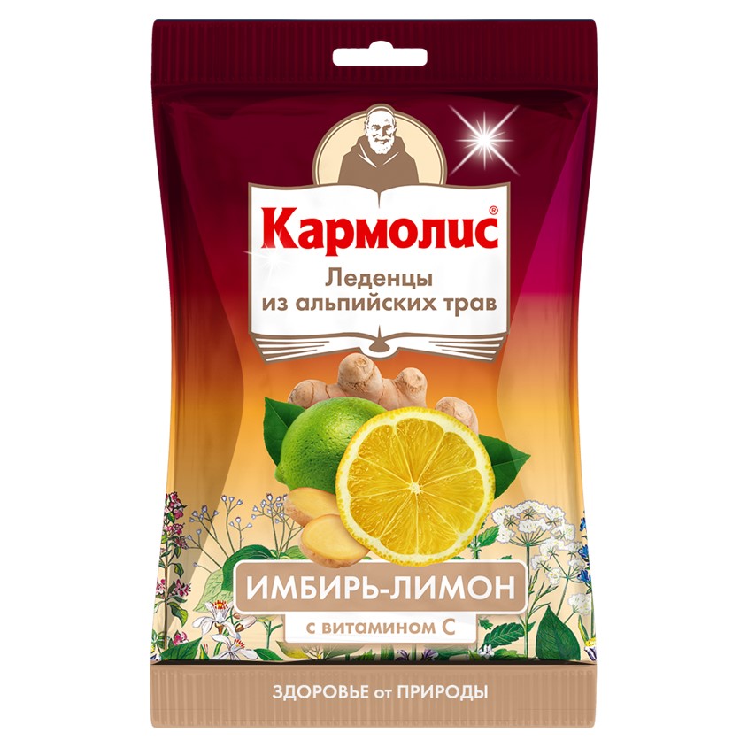 Кармолис леденцы имбирь-лимон 75г купить по низким ценам в ЛЭТУАЛЬ