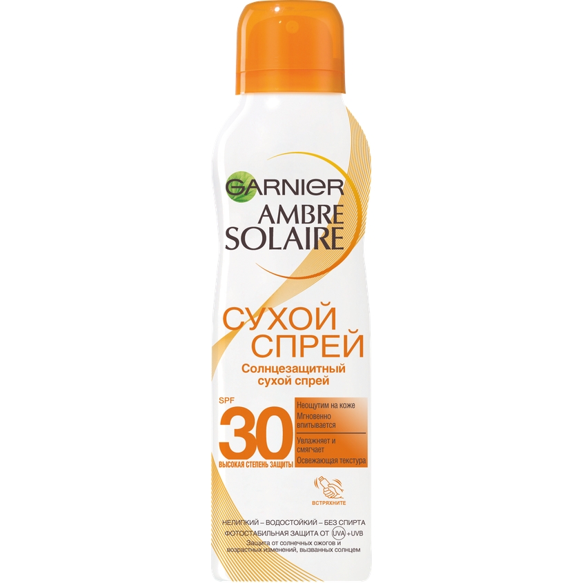 GARNIER Сухой спрей для загара SPF 30 купить по низким ценам в ЛЭТУАЛЬ